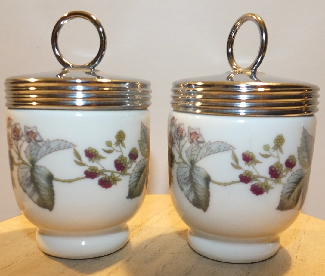 Royal Worcester Lavinia Egg Coddlers Set of 2 Standard Size - Etsy