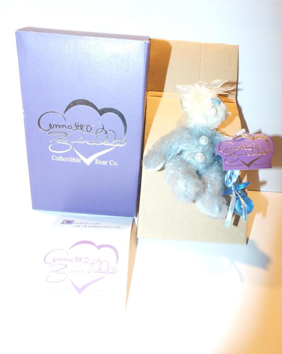 Annette Funicello Bluey & His Chewy Collectible Bear NIB - Etsy