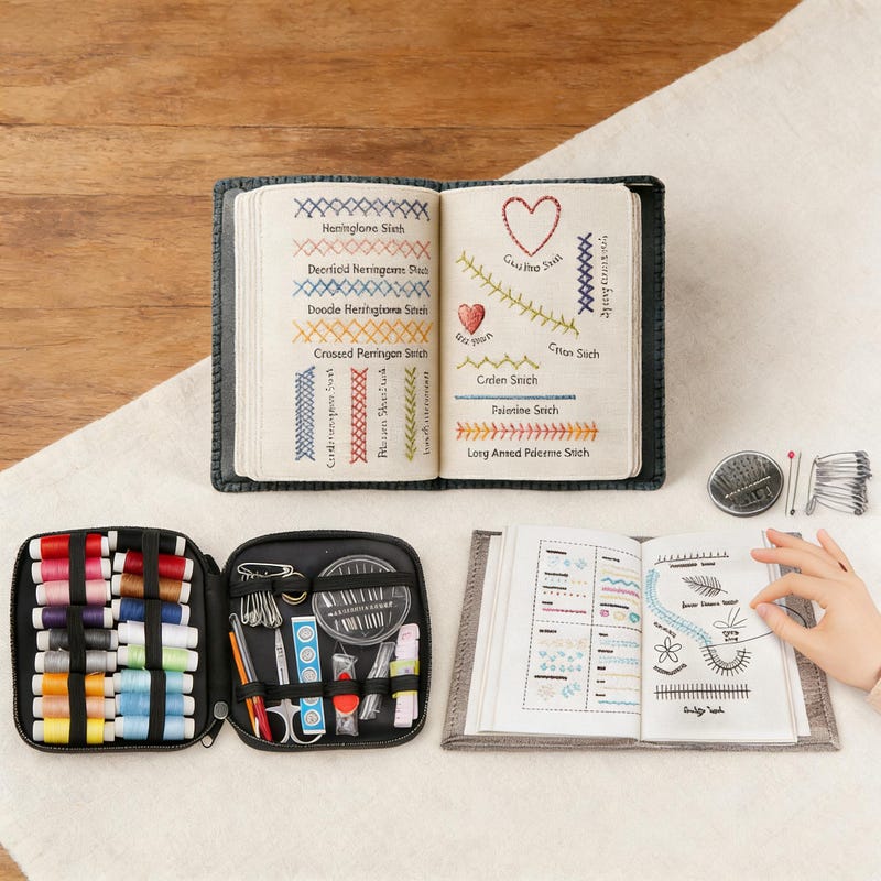 Learn to Stitch Books - Etsy