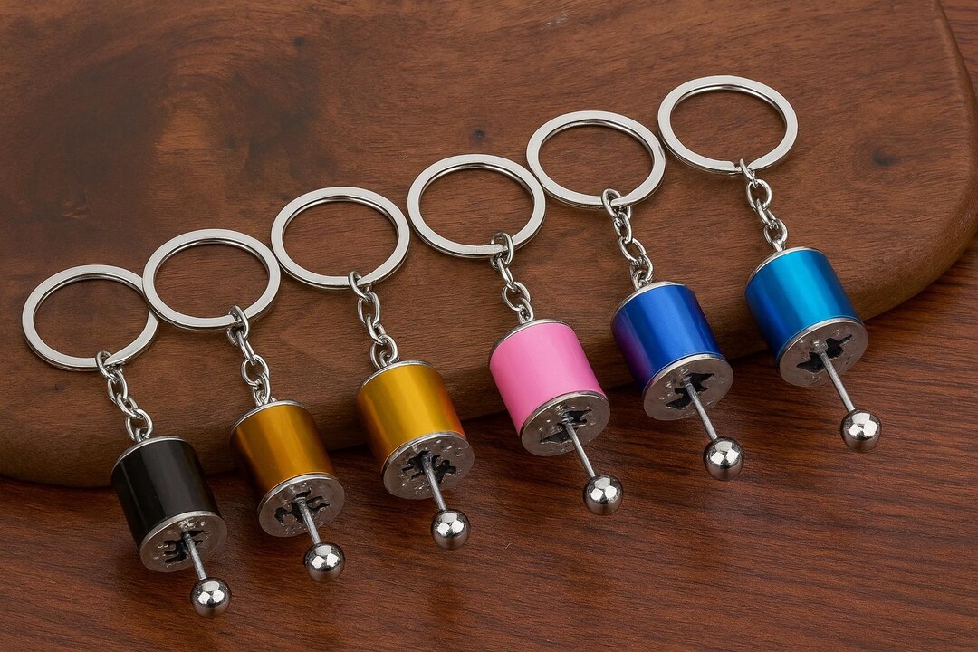 Mini Turbo Turbocharger Keychain, Car Gearbox Pendant, Metal Shift Knob ...