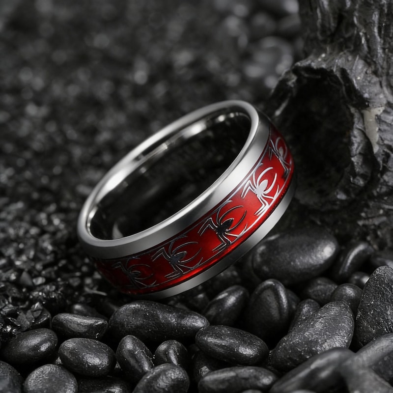 Spider Band Rings - Etsy