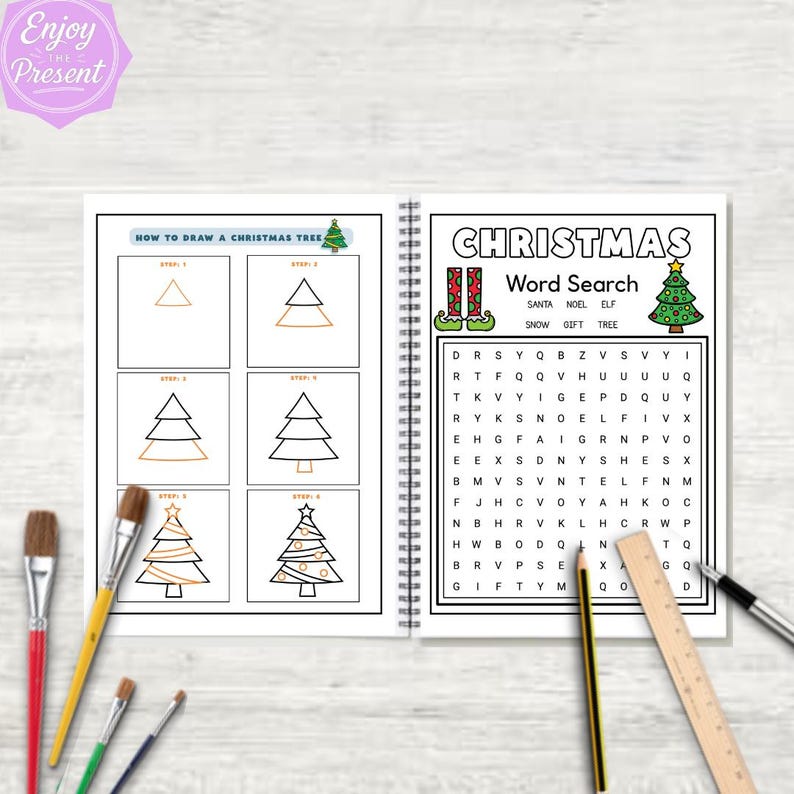 Christmas Activities Book for Kids – 50 Fun & Educational Pages ...