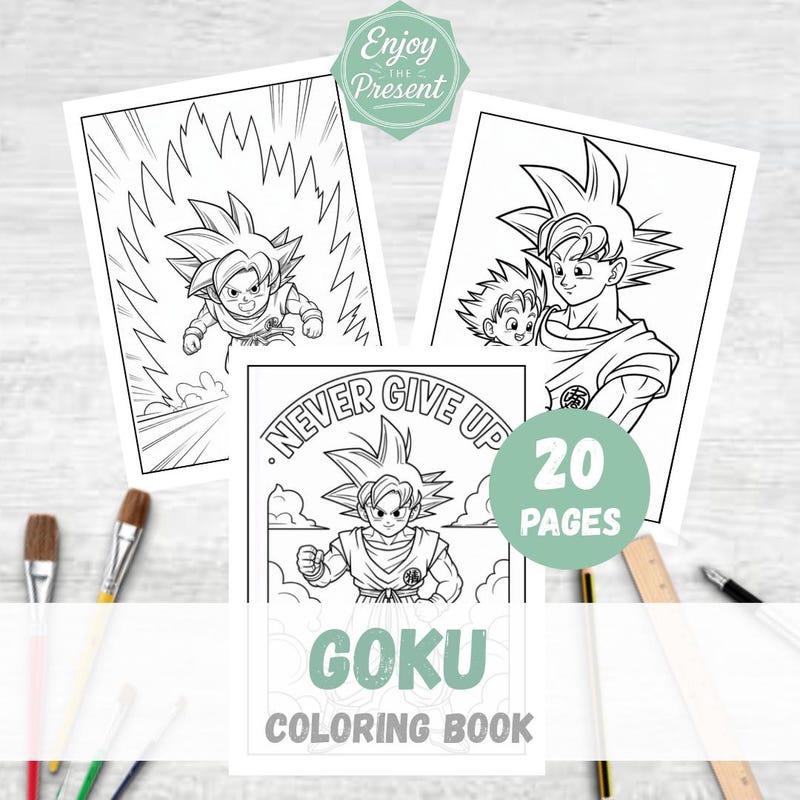 Anime Ball Coloring - Etsy
