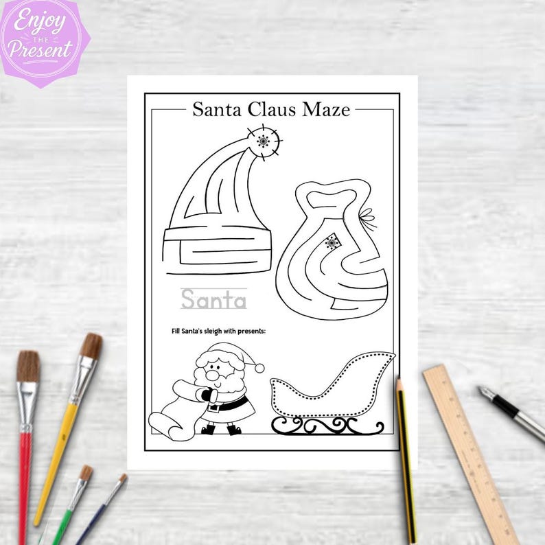 Christmas Activities Book for Kids – 50 Fun & Educational Pages ...