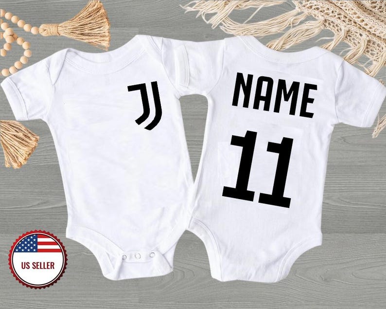 Juventus Bodysuit, Juventus Fan Baby Shirt, Christmas Gift, New Year ...