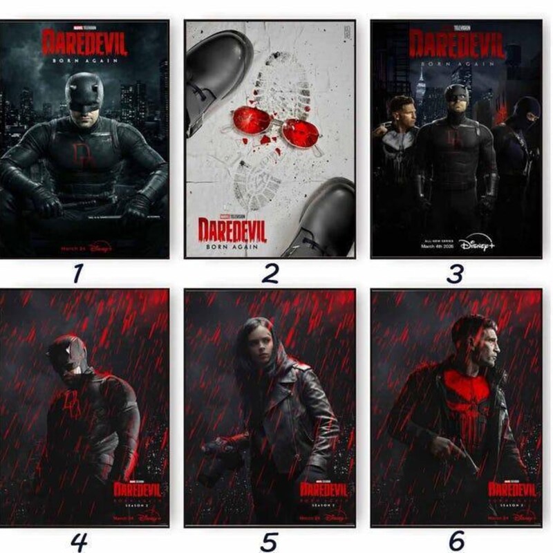 Daredevil Born Again Season 2 Poster - Etsy