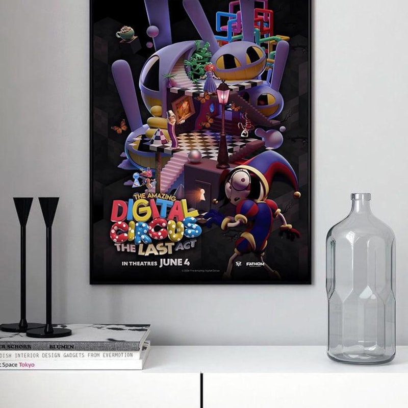 Poster the Amazing Digital Circus - Etsy