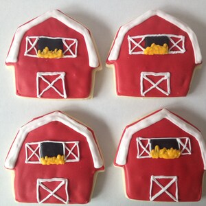 Farm Sugar Cookies, Farm Cookies, Farm Birthday, Barnyard Birthday ...