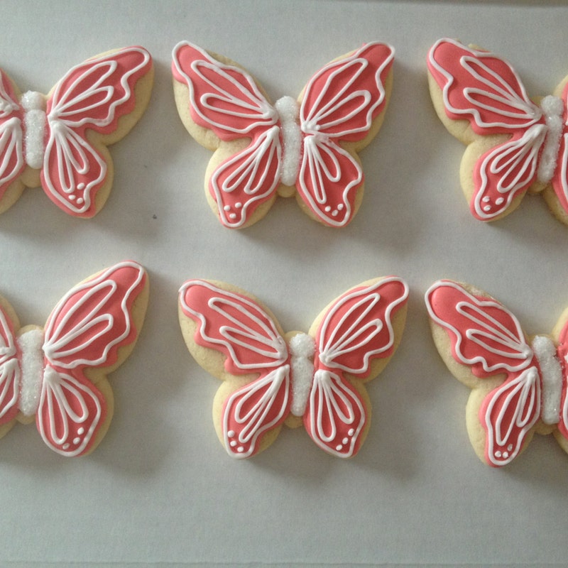 Sugar Butterflies - Etsy