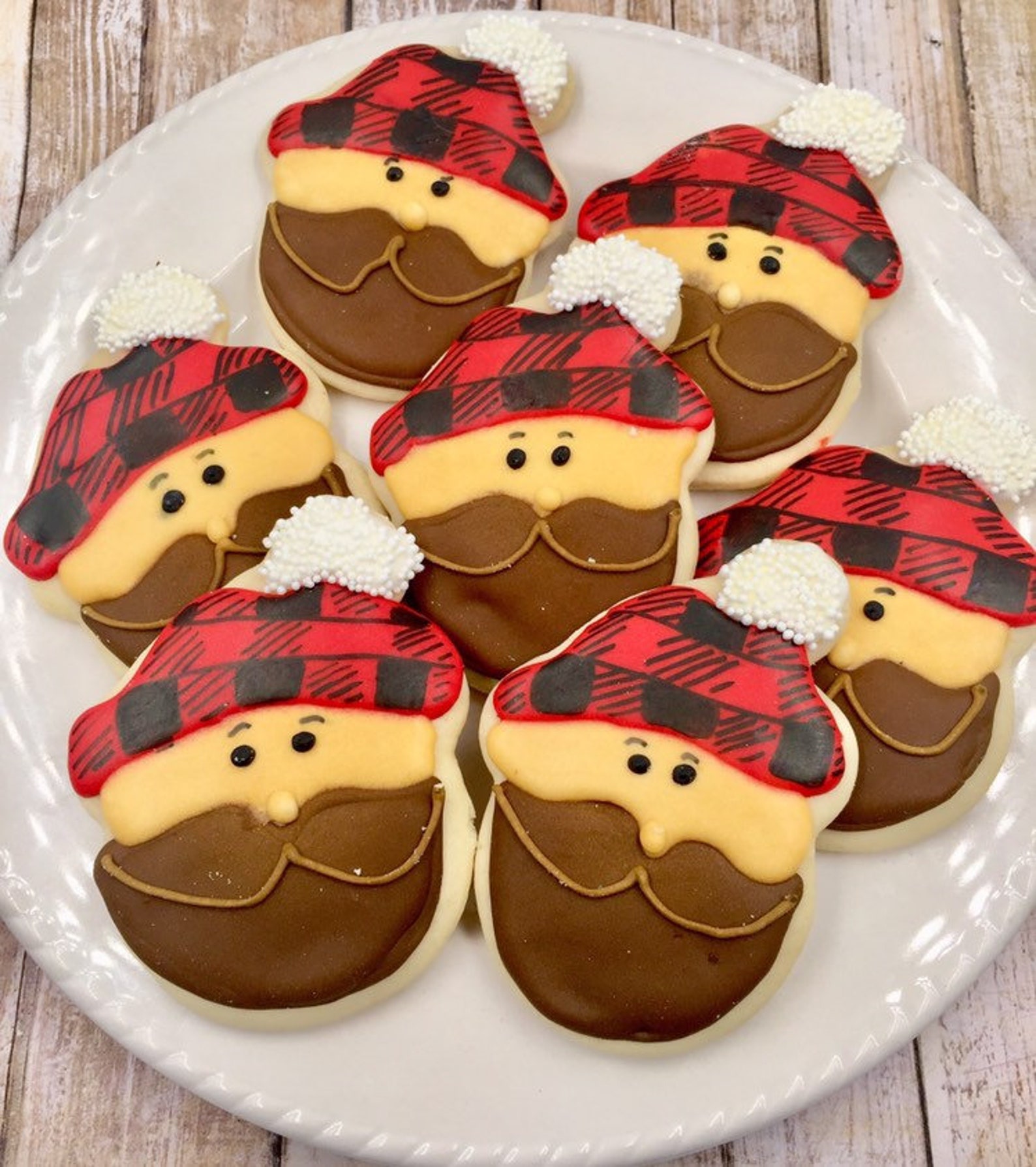 Lumberjack Woodland Sugar Cookies Woodland Baby Shower - Etsy