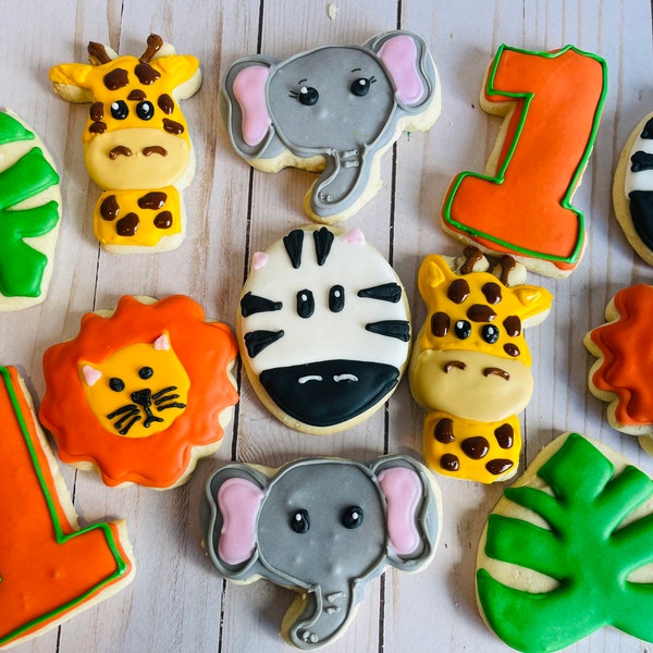 Animal Cookies - Etsy