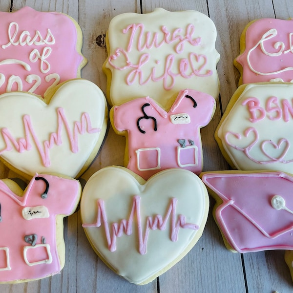 Nurse Cookies - Etsy