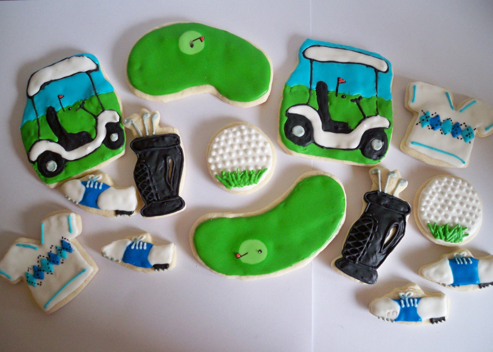 Golf Sugar Cookies - Etsy