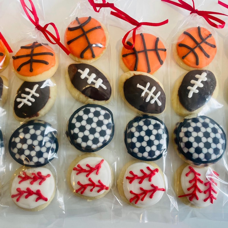 Sports Cookies - Etsy