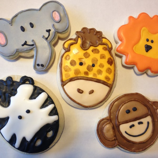Zoo Cookies - Etsy