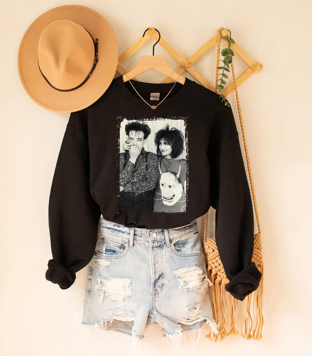 Robert Smith and Siouxsie Sioux Sweatshirt,robert Smith and Siouxsie ...