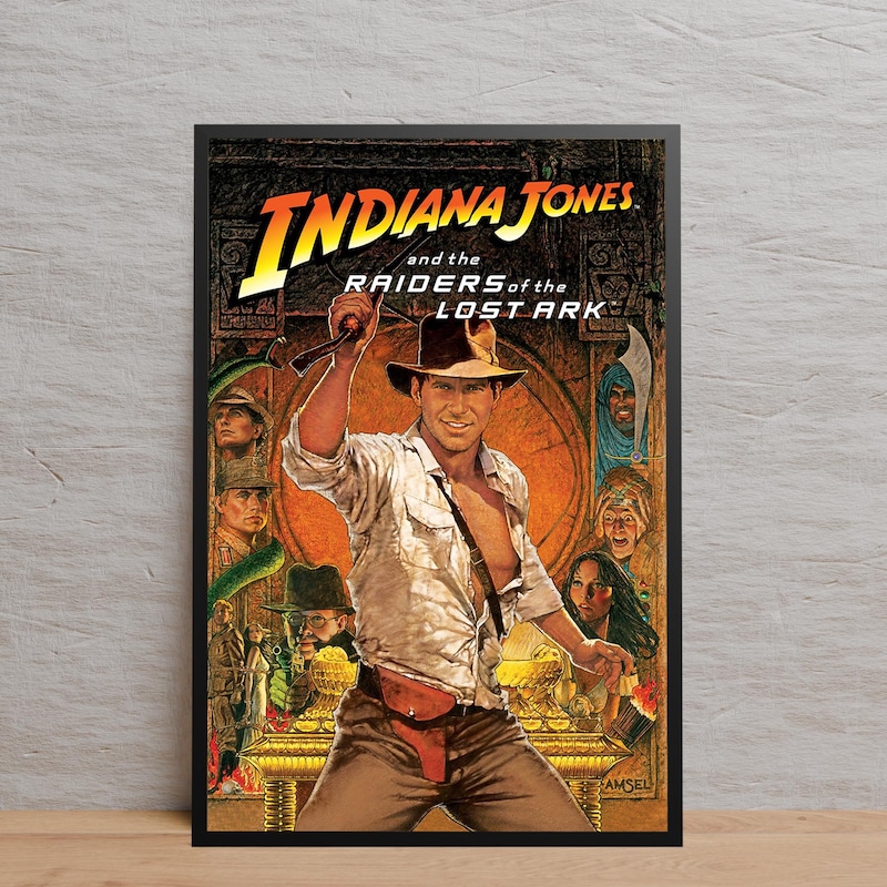 Indiana Jones Poster - Etsy