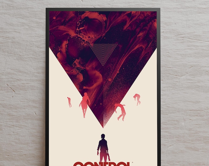 Control Video Game Art Print Tall Vertical - Etsy Canada
