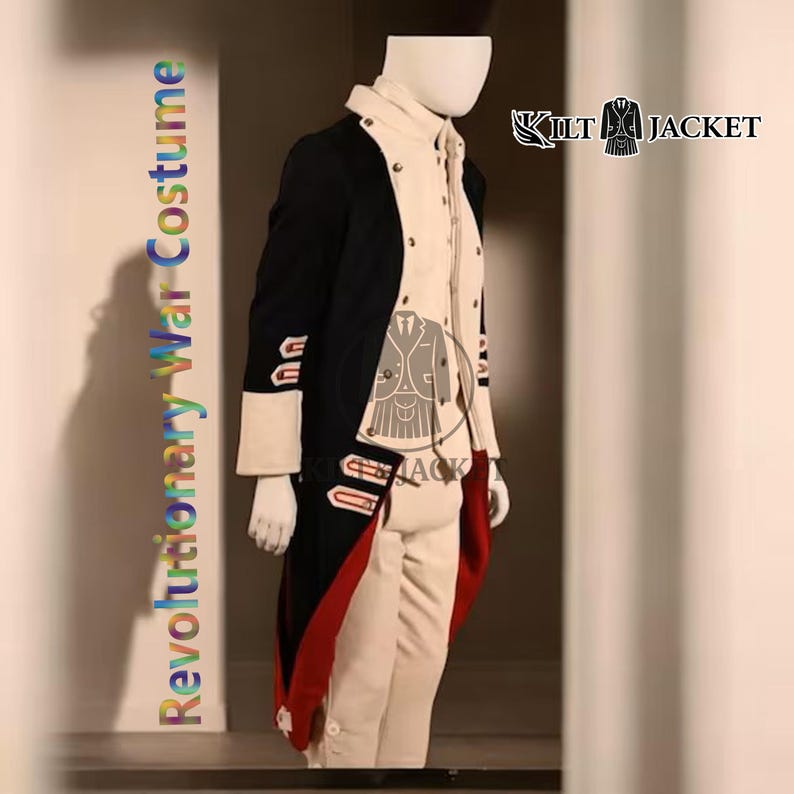18th Century Colonial Officer Costume – Revolutionary War - Etsy