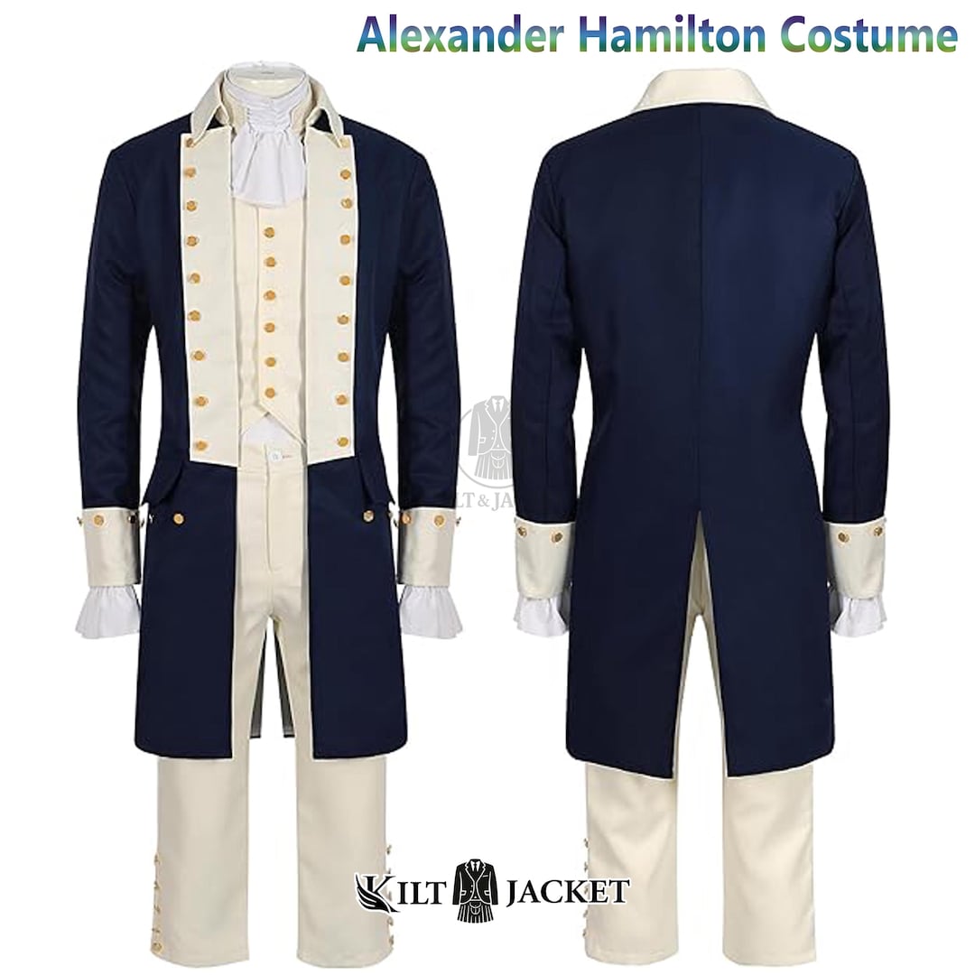 Alexander Hamilton Costume | 18th Century Colonial Suit - Etsy