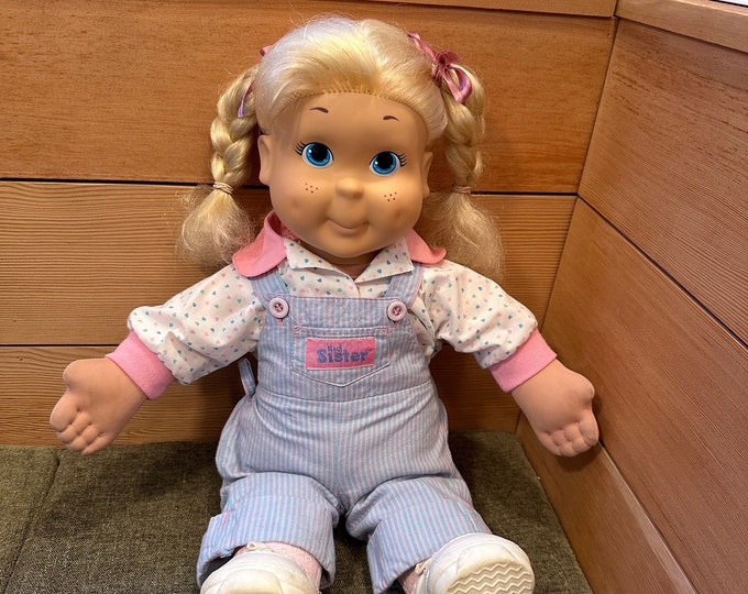 1986 Kid Sister Playskool Doll Female My Buddy Some Small Flaws - Etsy