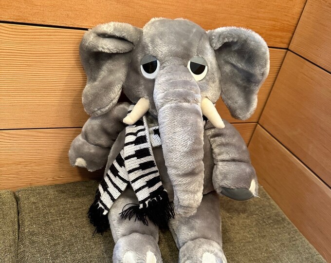 1980s Sharon Lois and Bram Stuffed Elephant Plush From the Elephant ...