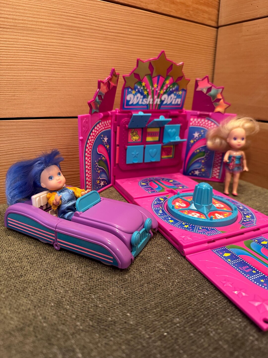 1987 Wish World Kids Read 'N Speed Chair With Jessie Doll & Grin ‘N Win ...