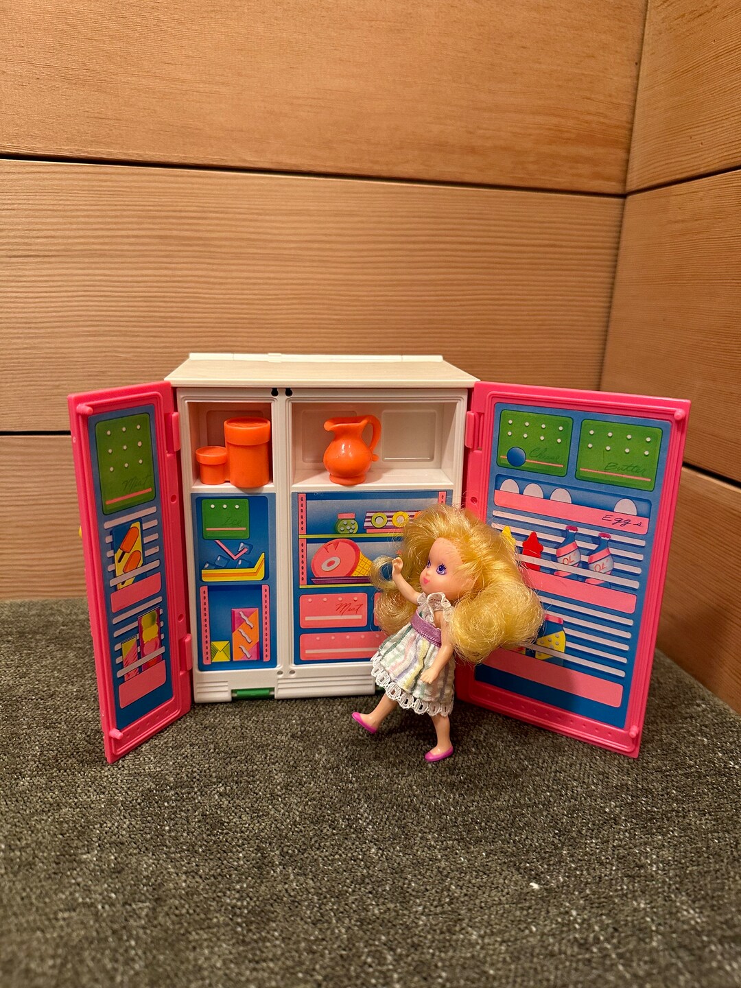 1987 Wish World Kids Treats ‘N Sweets Refrigerator & Shelby Doll Hard ...