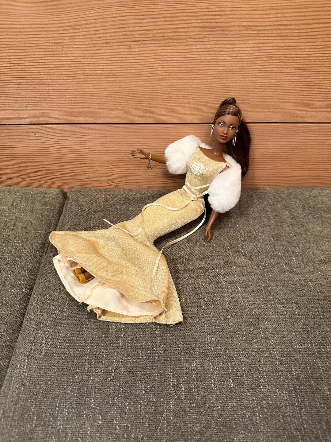 2004 Zodiac Leo Barbie Pink Label Doll Black Version Good Condition ...