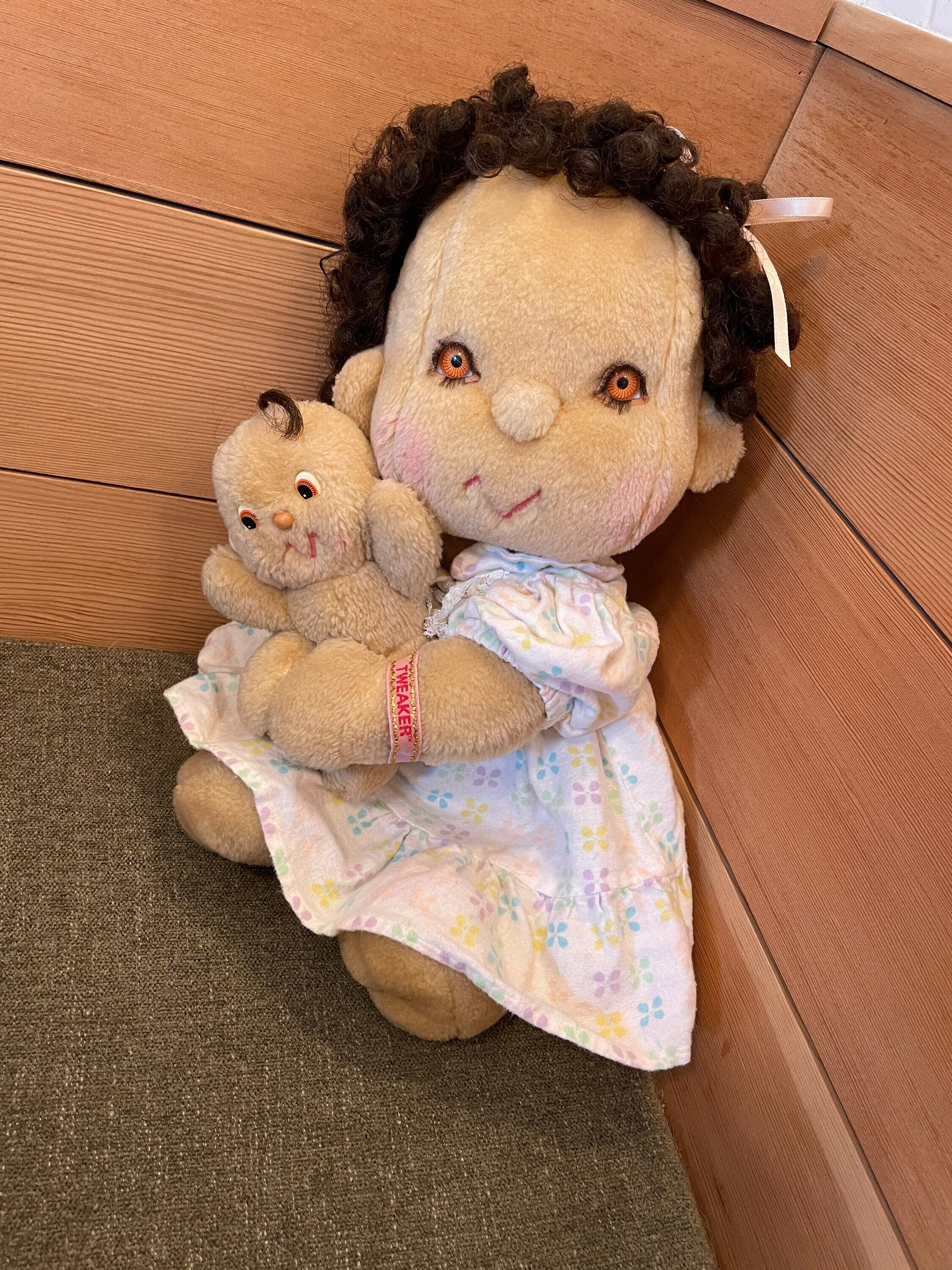 1985 Hugga Bunch Tweaker Doll With Hugglet Jitterbug Redressed Good Played With Condition Kenner Etsy Australia