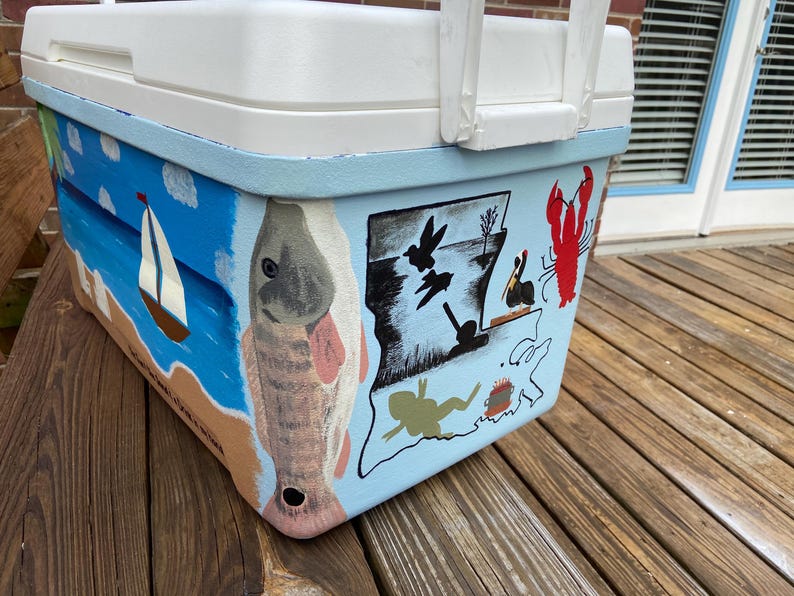 Customized/personalized Cooler Any Design: Gift for Birthday, Sorority ...