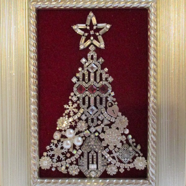 Jeweled Christmas Tree - Etsy