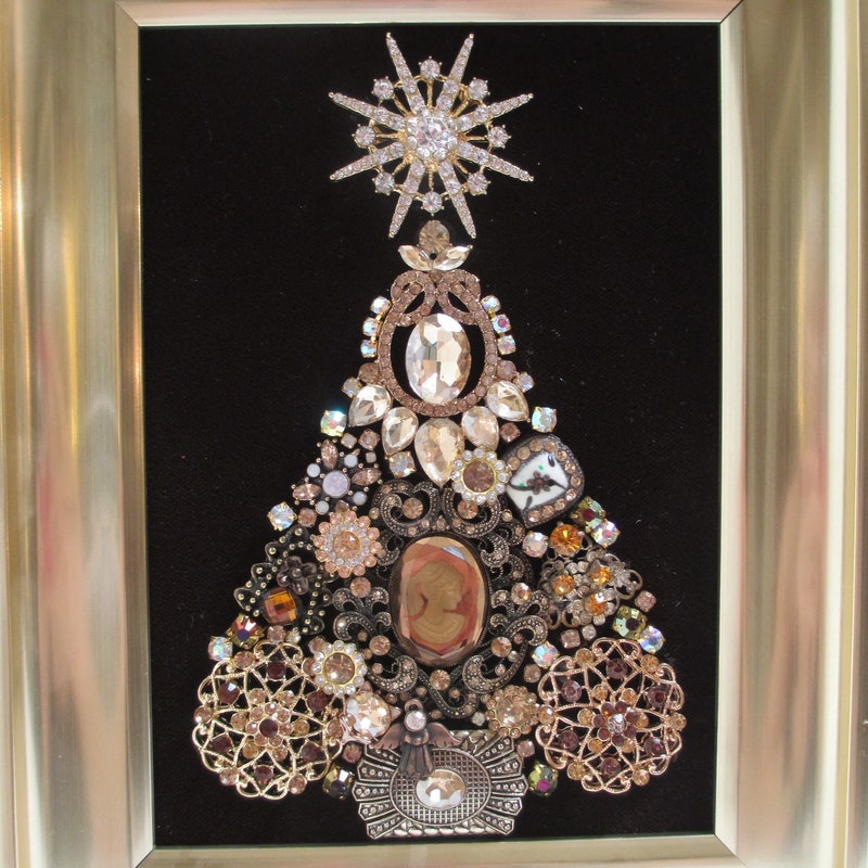 Rhinestone Tree - Etsy