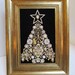 Jeweled Framed Jewelry Art Christmas Tree Black Gold Deco Rhinestone ...