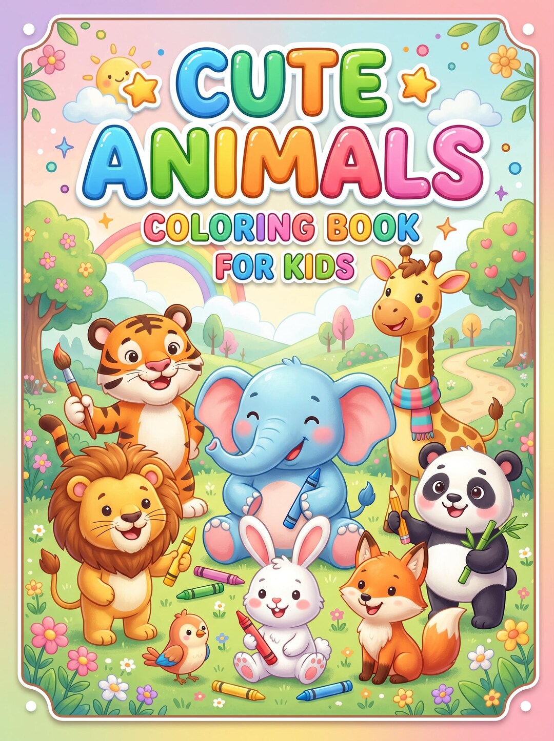 Ultimate Kids Coloring Book Bundle – Animals, Alphabet & Numbers ...
