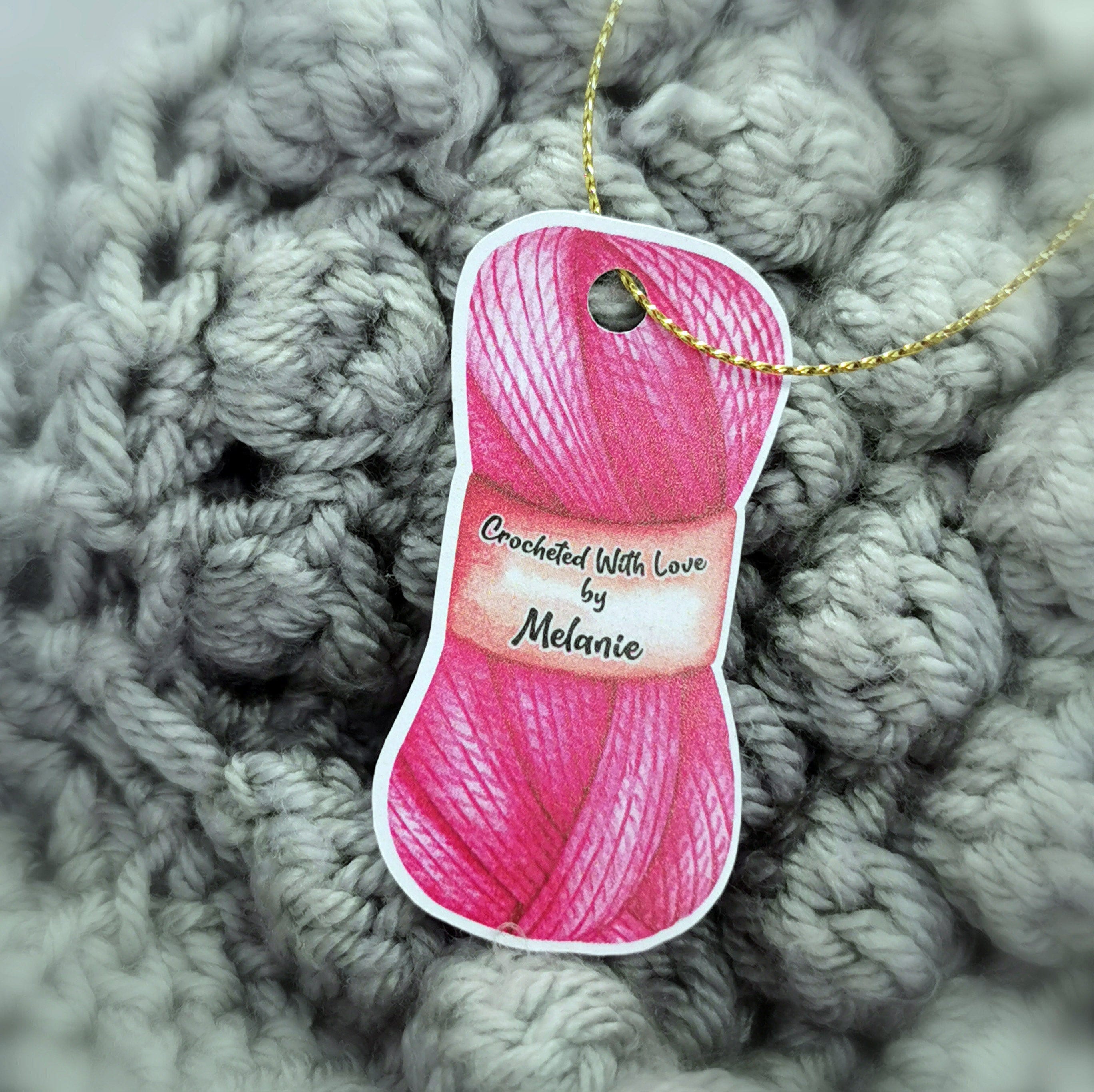 Personalised Wool Shaped Tags for Your Creations Handmade by - Etsy UK