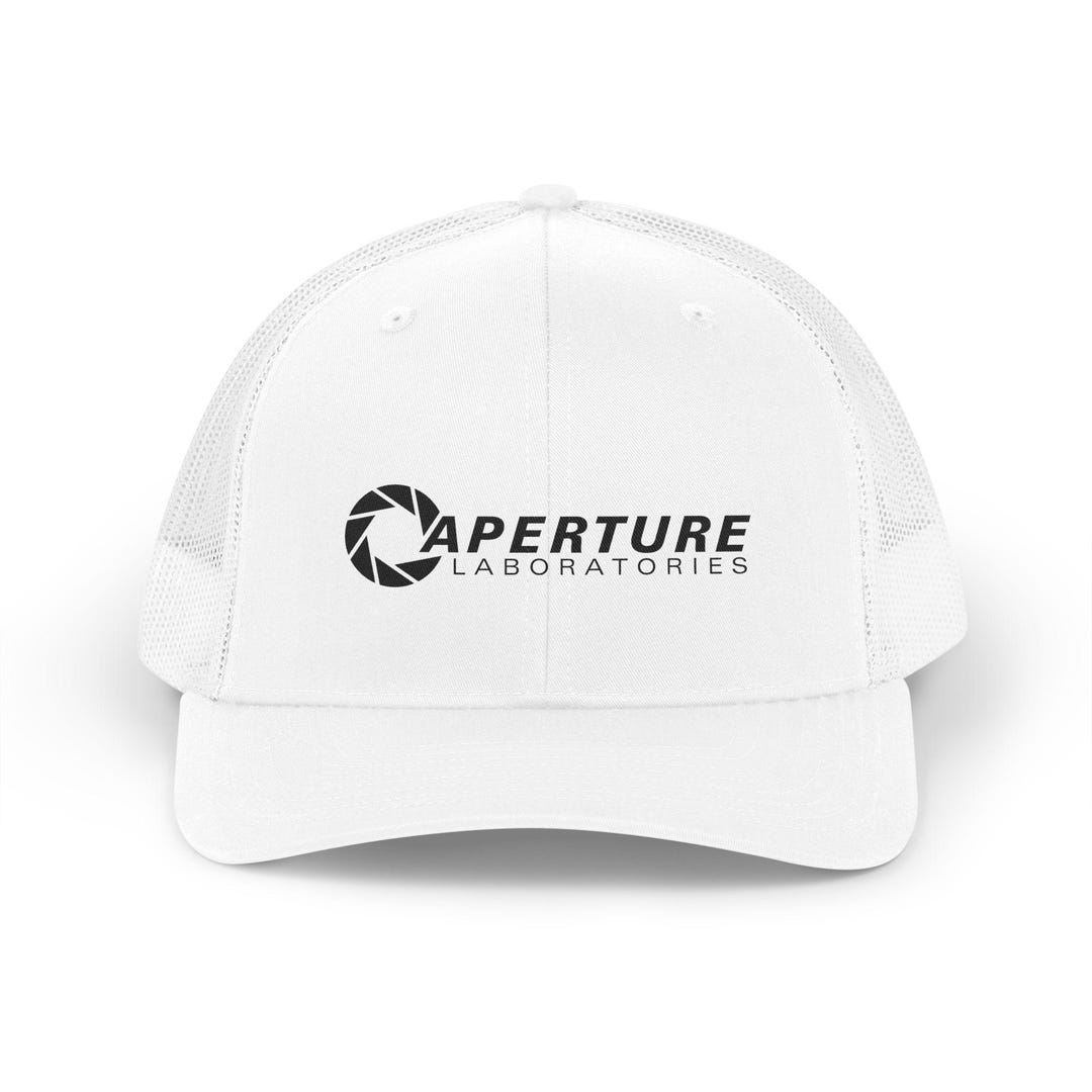 Aperture Laboratories Logo Trucker Hat | Retro Aperture Laboratories ...