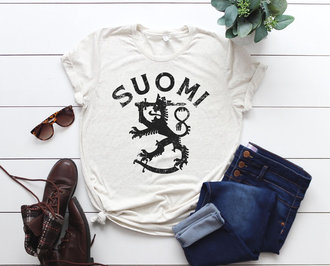 Suomi Tee, Finland T-shirt, Finnish Flag, Republic of Finland, Finland ...
