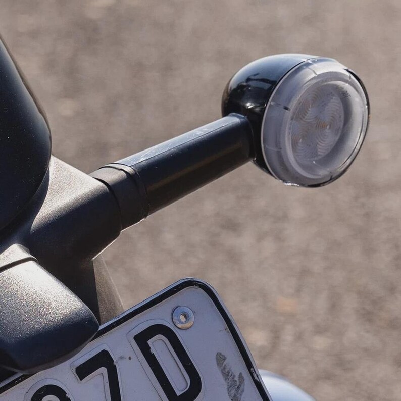 Black LED Indicators for Royal Enfield Super Meteor 650 & Shotgun 650 ...