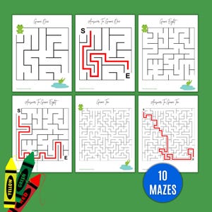 Frog in the Pond – Printable Kids Maze Activity - Etsy