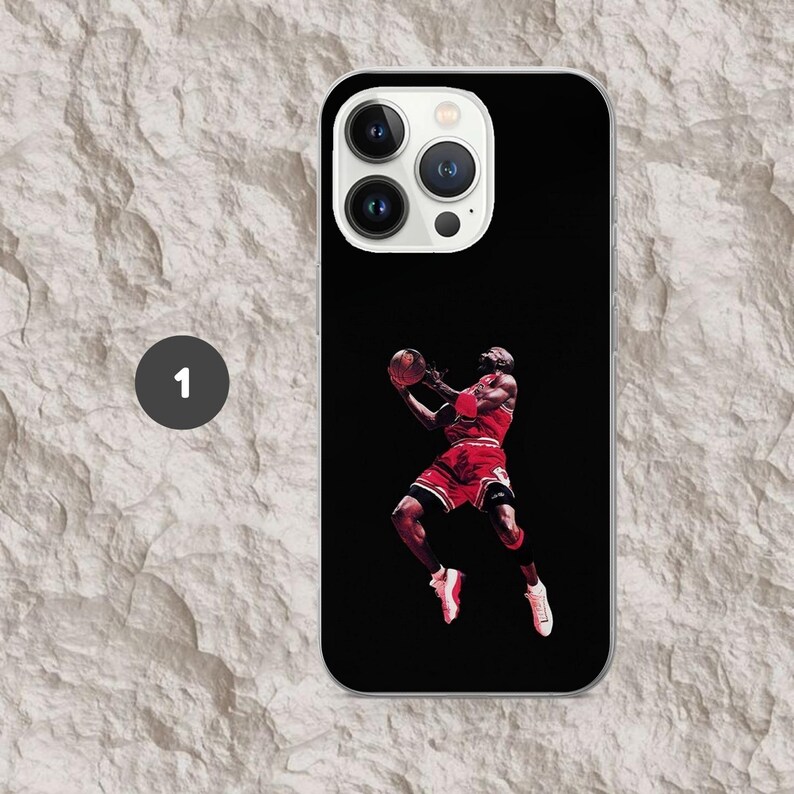 Michael Jordan Phone Case Basketball Cover for iPhone 17pro, 16, 15, 14 ...