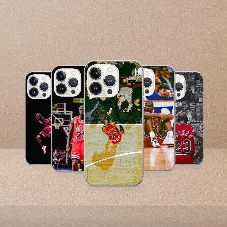 Michael Jordan Phone Case Basketball Cover for iPhone 17pro, 16, 15, 14 ...