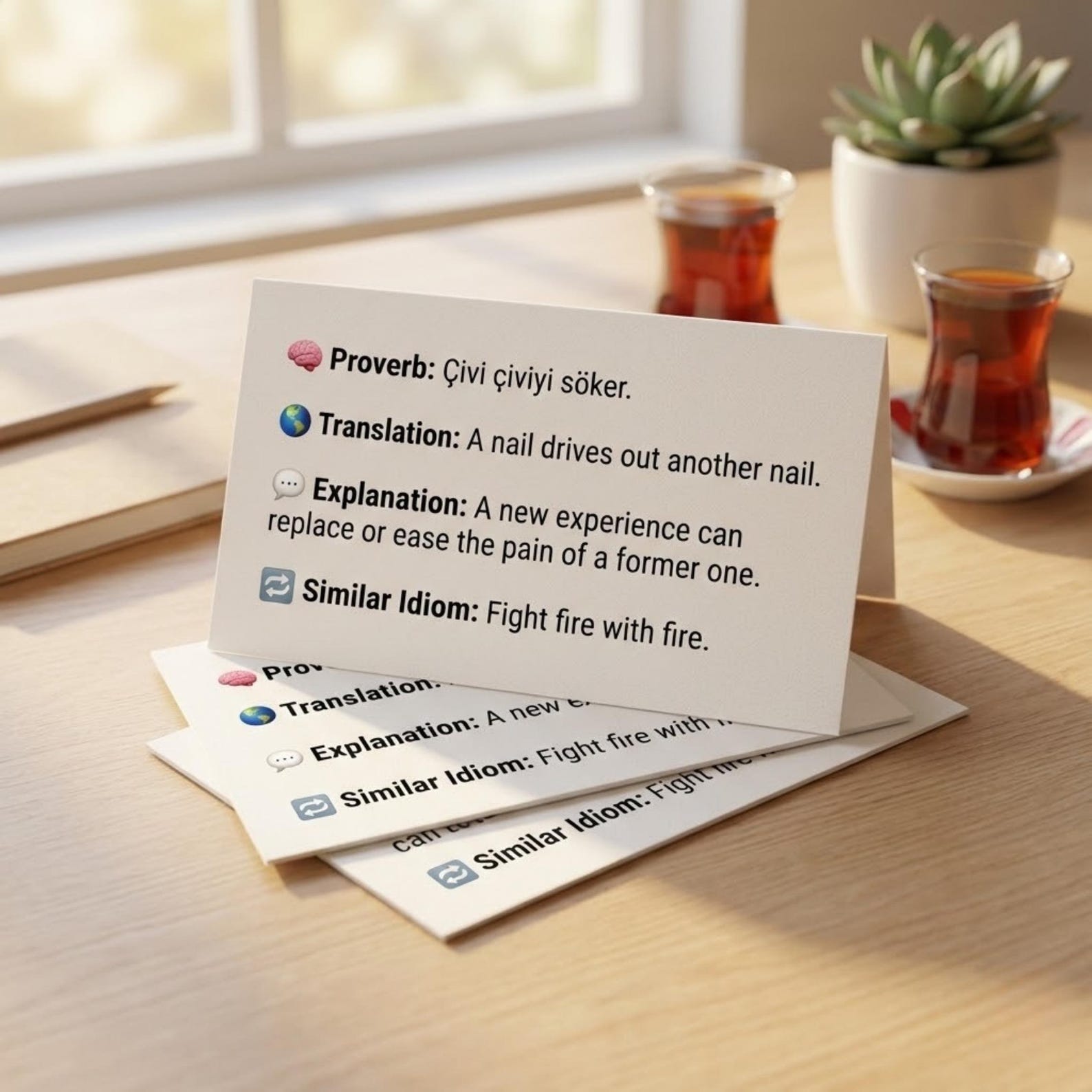 Turkish Proverbs Flashcards PDF – 120 Printable Idiom Cards, Fun ...