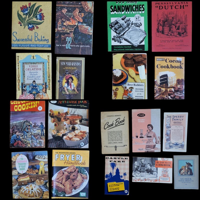 Advertising Recipe Booklets - Etsy