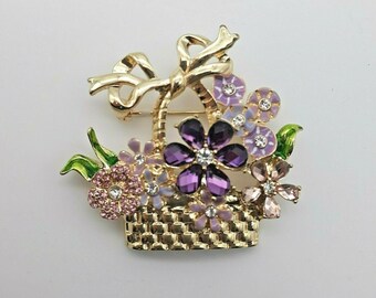 Anne Klein Brooch | Etsy