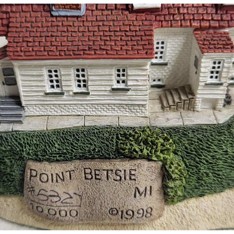 Harbour Lights 1998 Lighthouse Figurine #218 Point Betsie Michigan - Etsy