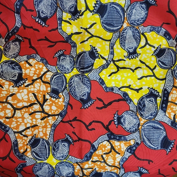 Dutch Wax Fabric - Etsy