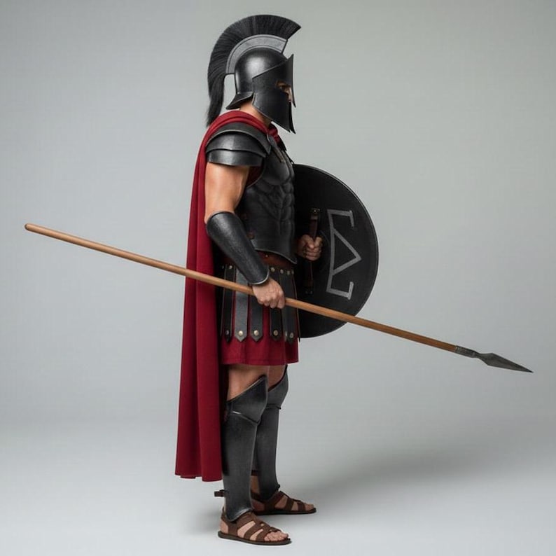 Ancient Greek Warrior Armor for Cosplay, LARP, Decor & Collectors - Etsy