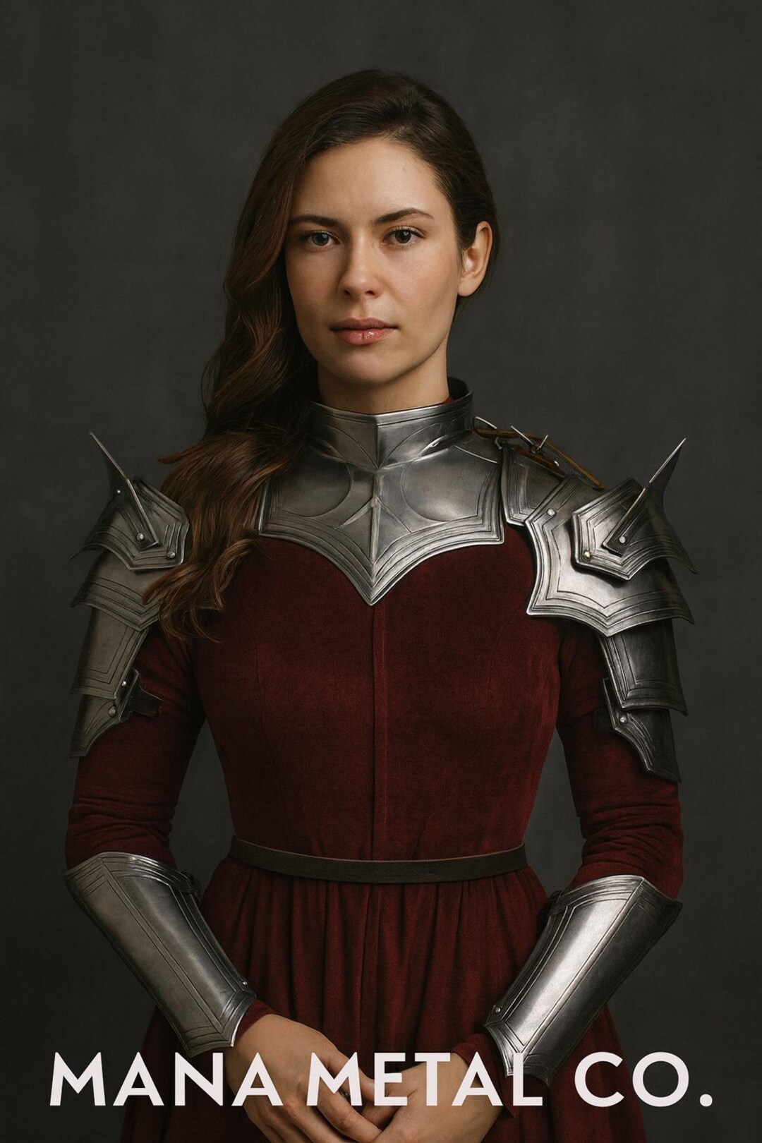 Medieval Female Warrior Armor Costume LARP Handmade Chainmail Plate ...