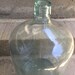 Antique 5 Gallon Glass Water Jug Light Aqua Green Glass Loose Change ...